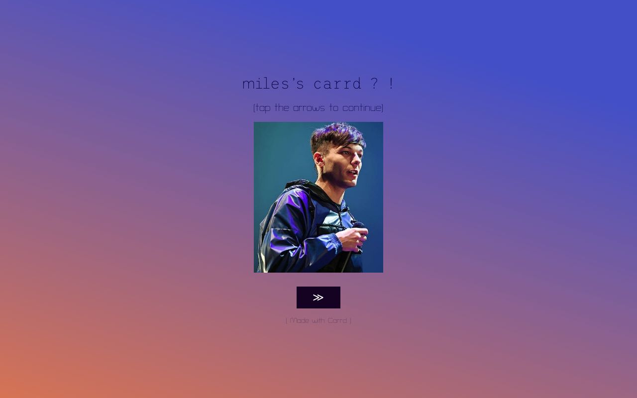 miles.carrd